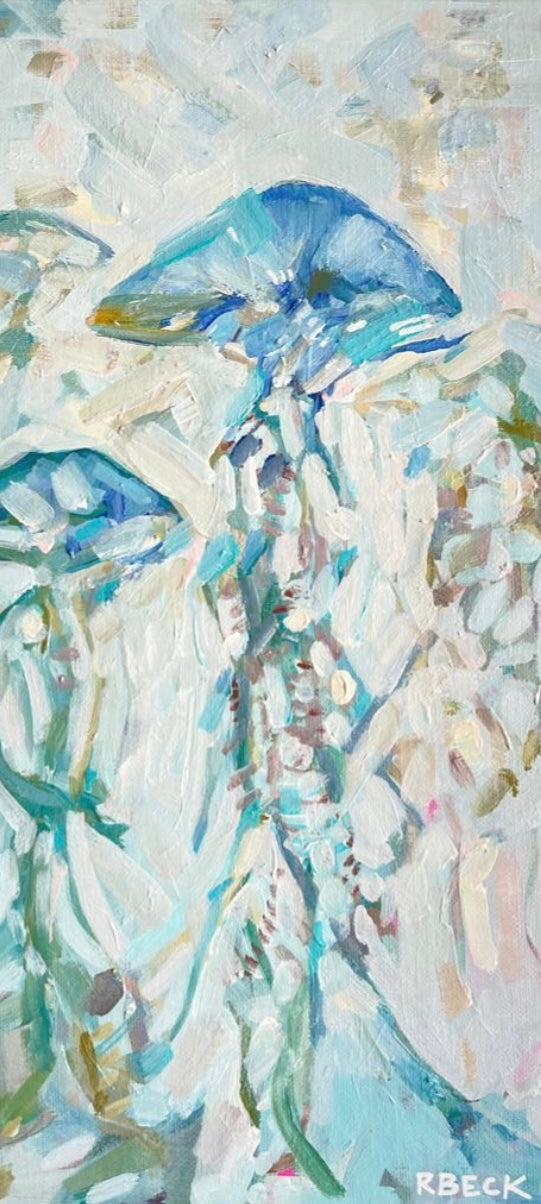 Ryan Beck: Jellyfish Original Painting – Ryan Beck